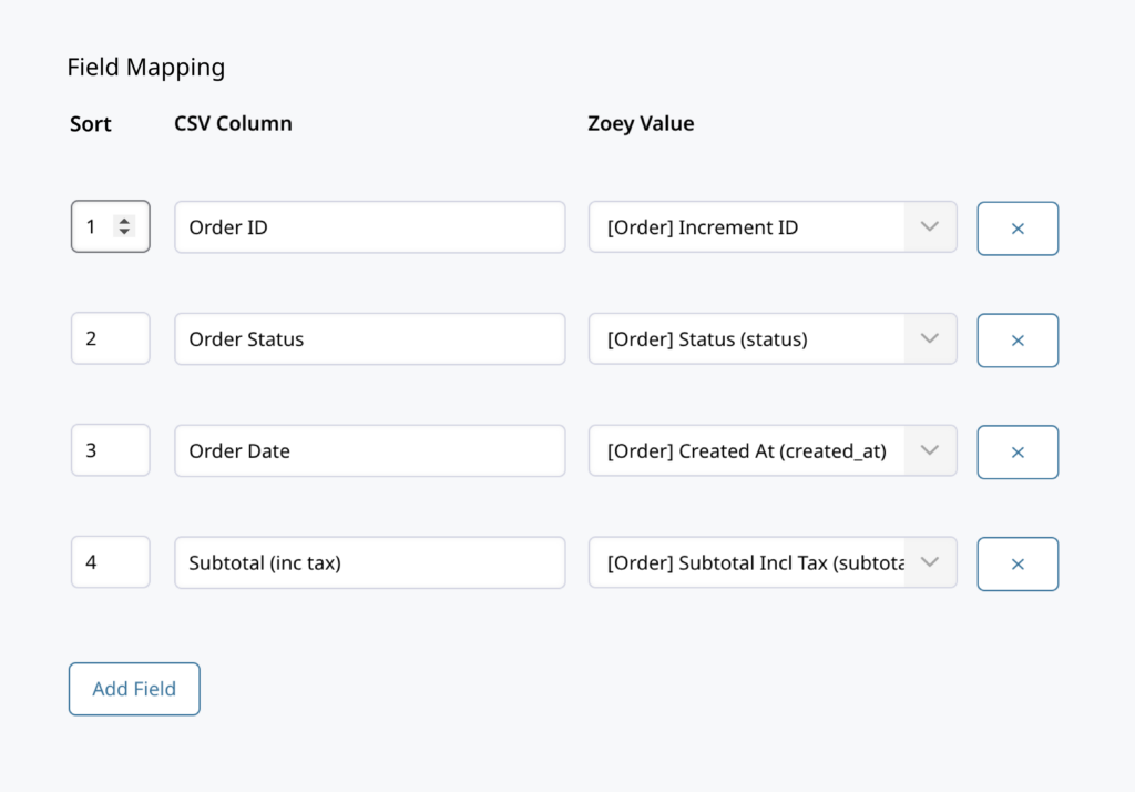 Integrations - Data Mapper | Zoey