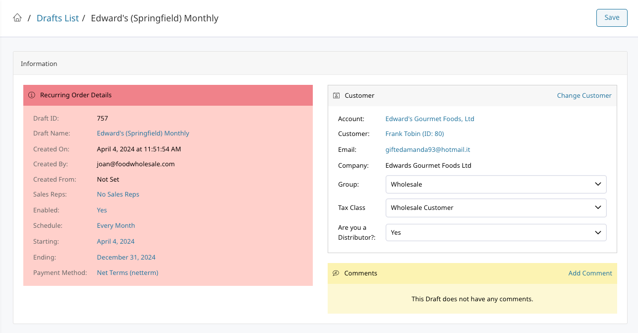 Oms Feature Launch Recurring Orders Zoey